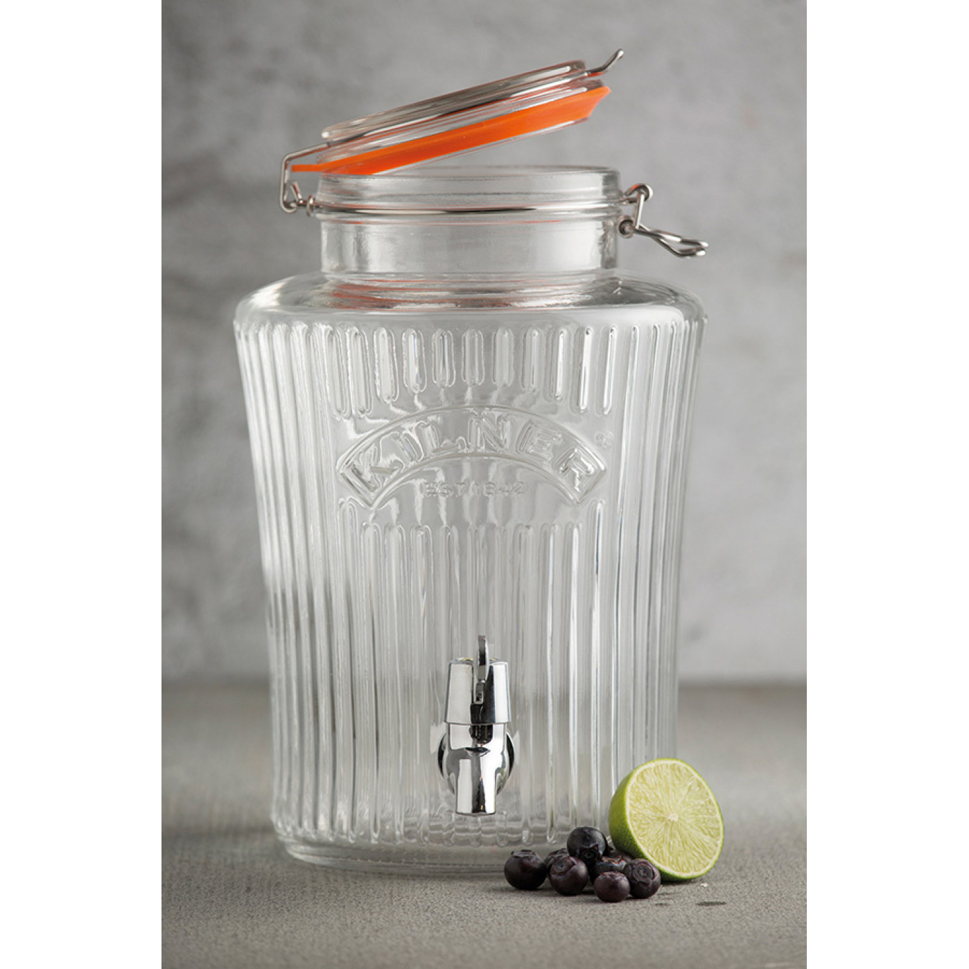 Стильный винтажный диспенсер для напитков на 5 литров Kilner Vintage ...