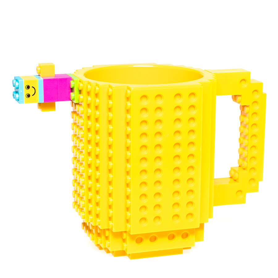 Кружка/подставка для ручек Lego желтый по цене 790 ₽ в интернет ...