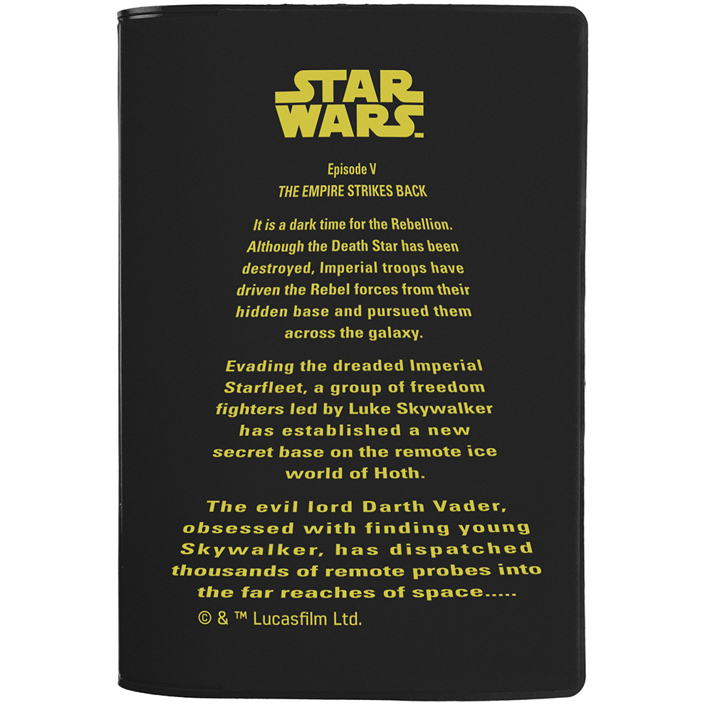 Обложка для паспорта Star Wars Title черная купить в интернет-магазине ...
