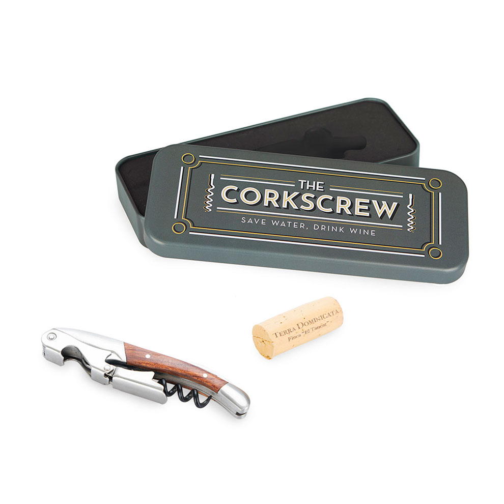 Штопор The Corkscrew в металлической подарочной коробке купить в ...