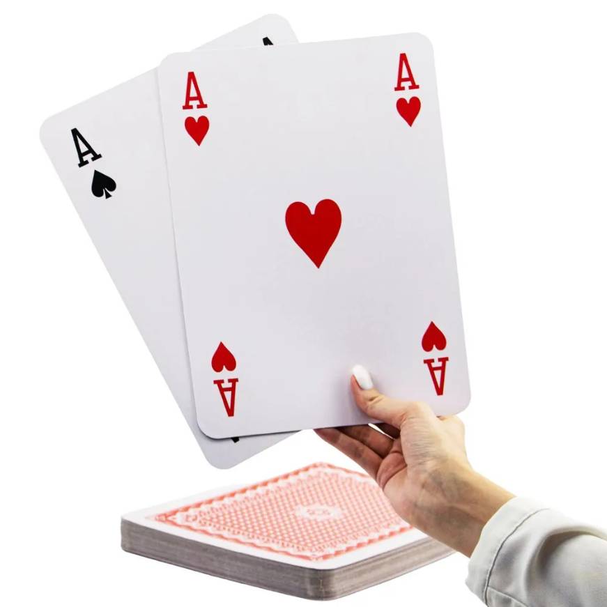 Гигантские игральные карты купить в интернет-магазине, подарки по ...